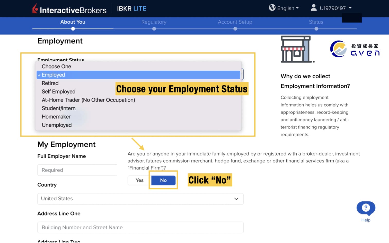 Interactive Brokers Open Account｜$1000 Sign-Up Bonus $1000｜IBKR Create Tutorial-Caven投資成長家